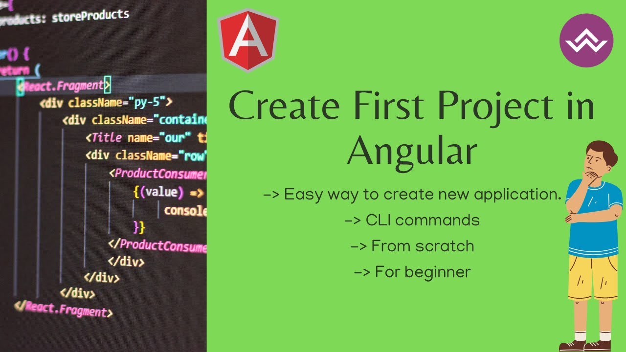How to create first Angular application | First Angular Project
