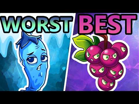 Ranking every (true) insta from worst to best. (PvZ2)