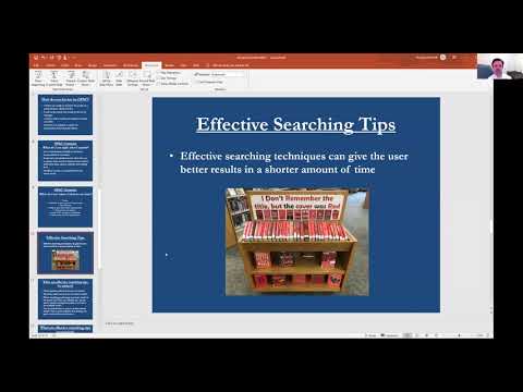 Schmidt tutorial on OPAC