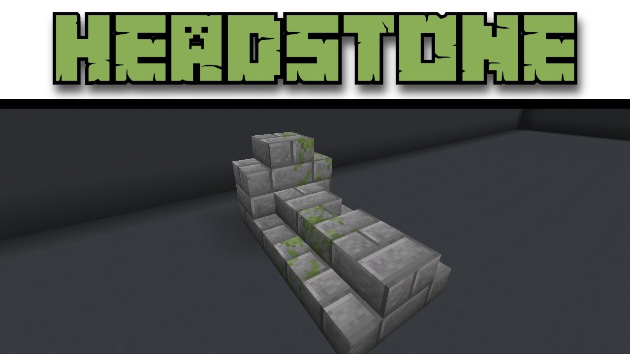 Minecraft 1.17 - Cemetery Headstone Build