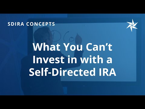 What You Can’t Invest in With an IRA