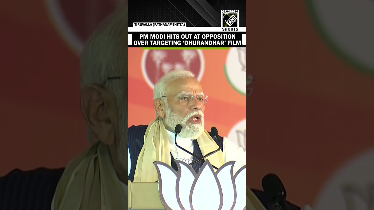PM Modi hits out at opposition over targeting ‘DHURANDHAR’ film during addressing public rally