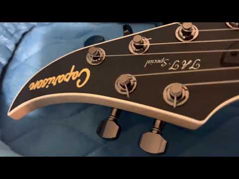 Caparison TAT Special FM 2021 Transparent Black Berry Matt | Reverb