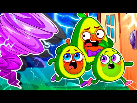 Kids Preparing for a Hurricane πͺοΈπ¨ Earthquake Safety Tips Cartoon by Pit & Penny Stories π₯π