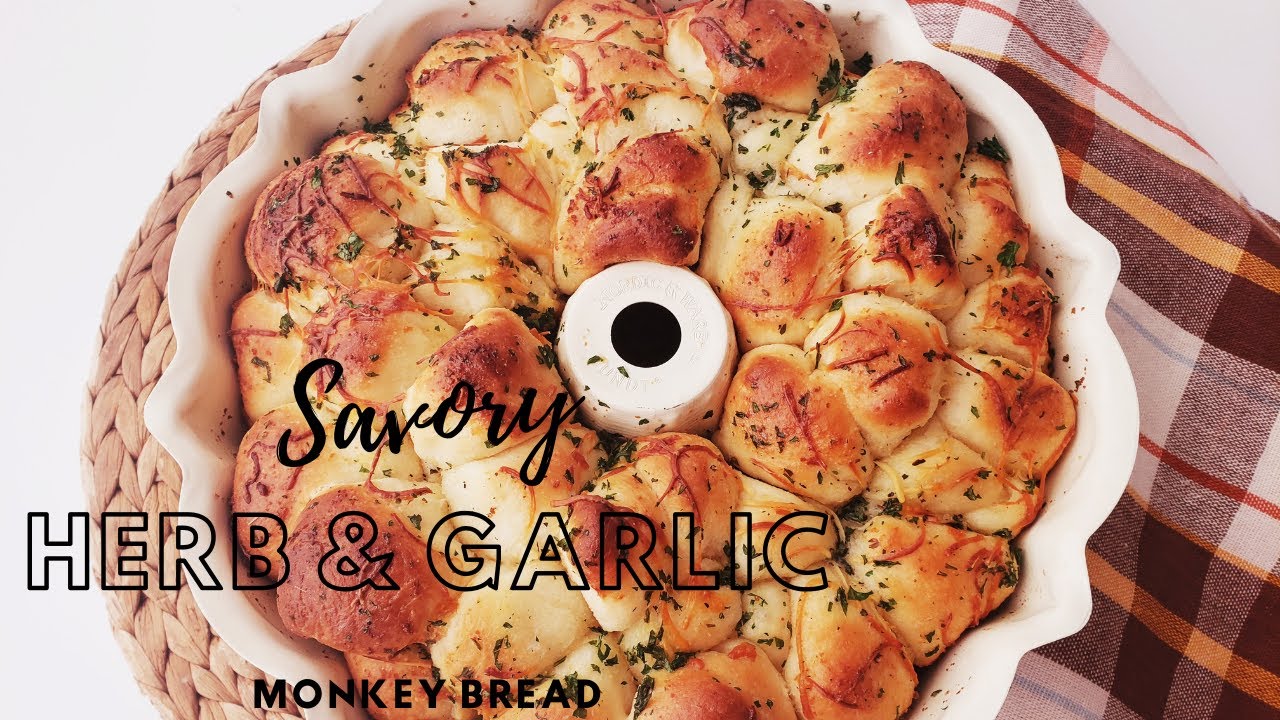 Herb and Garlic Monkey Bread