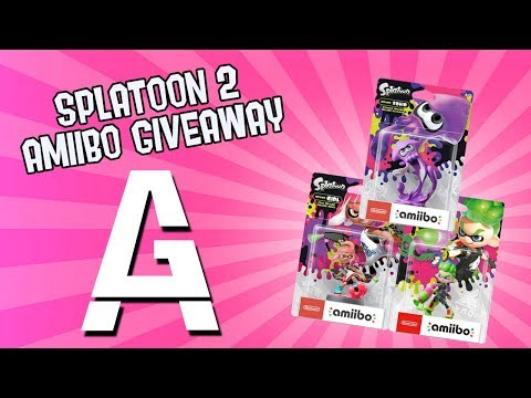 The Mr A-Game Splatoon 2 Amiibo GIVEAWAY!
