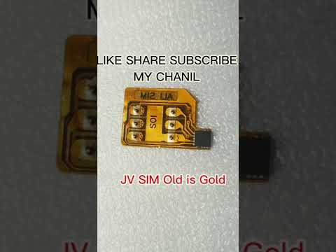 JV SIM For IPhone Old Model country code unlocking. #viral video