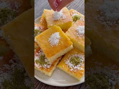 Revani Cake (Turkish Semolina Cake)