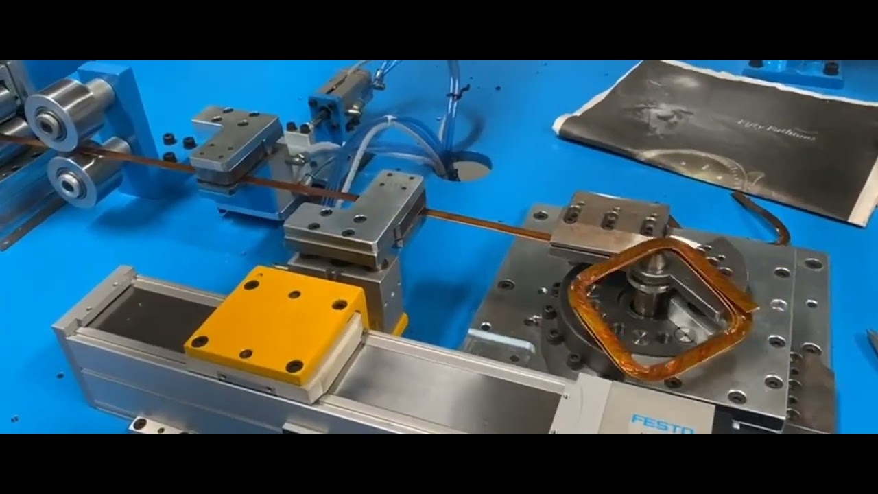 EDGE WINDING MACHINE
