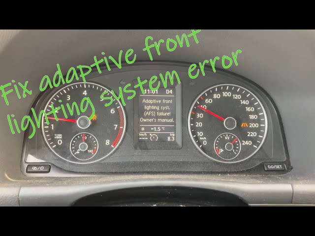 Ошибка Afs Mazda Cx 5