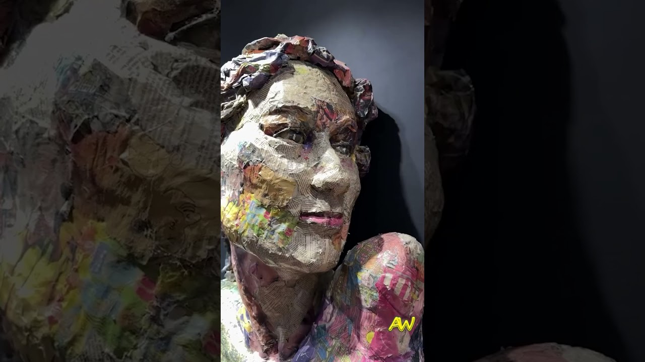 Sculptures made of paper, Will Kurtz.