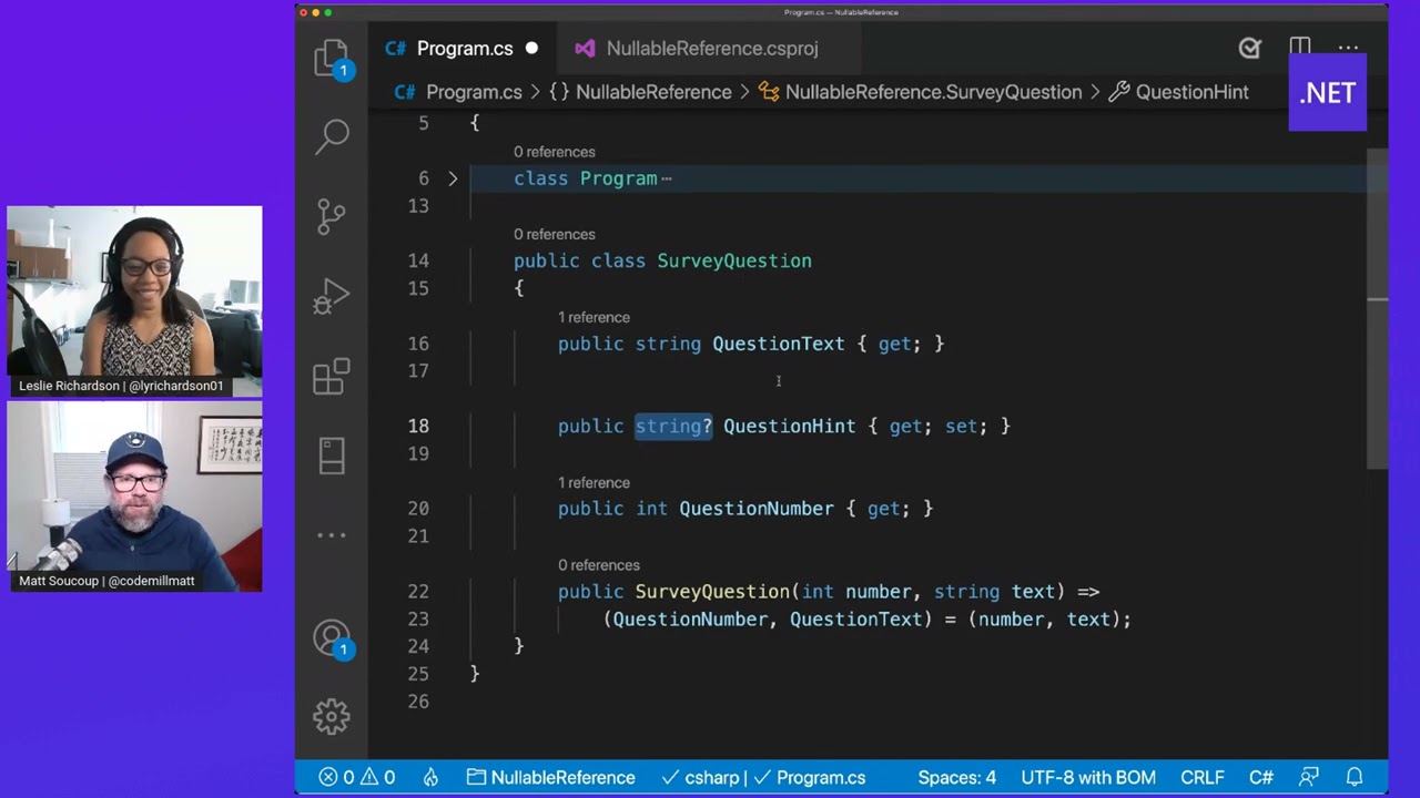 C# Language Highlights: Nullable Reference Types