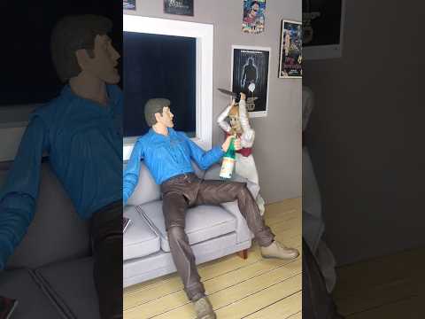 Scary Annabelle figure setup for you
