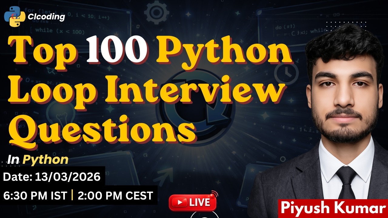 Top 100 Python Loop Interview Questions (From Question 52 onwards)