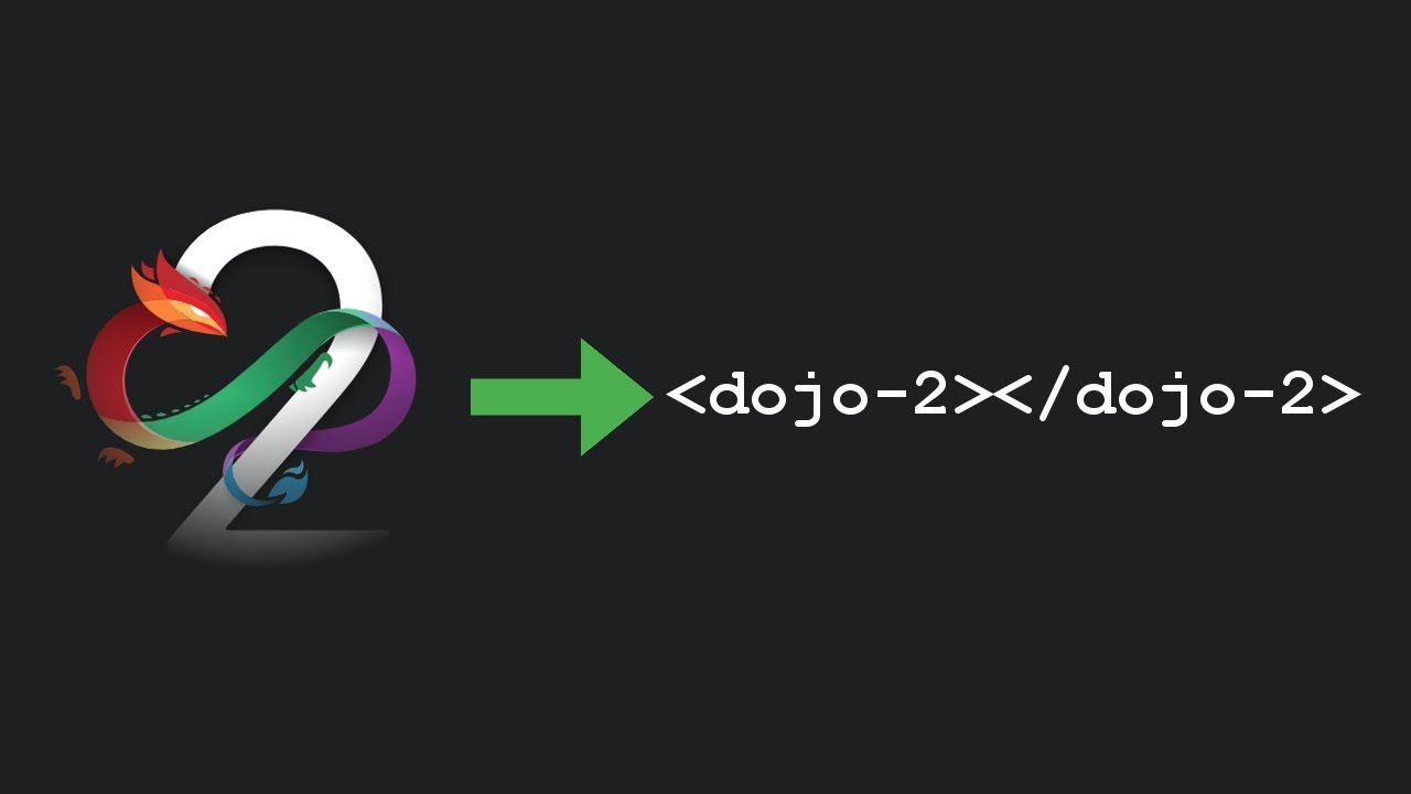 Dojo 2 Web Components