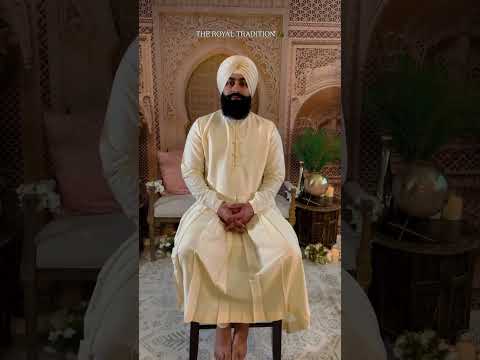 Royal Tradition Turban by CROWNPIECE ๐ #punjabi #turban #wedding #diljit #indianwedding