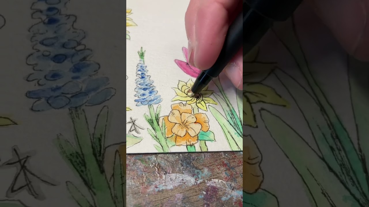 Painting Bible Verses #bibleverse #bible #art #watercolor