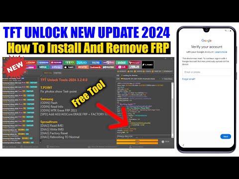 TFT Unlock Tool New Explanation And Uploading OF the latest update