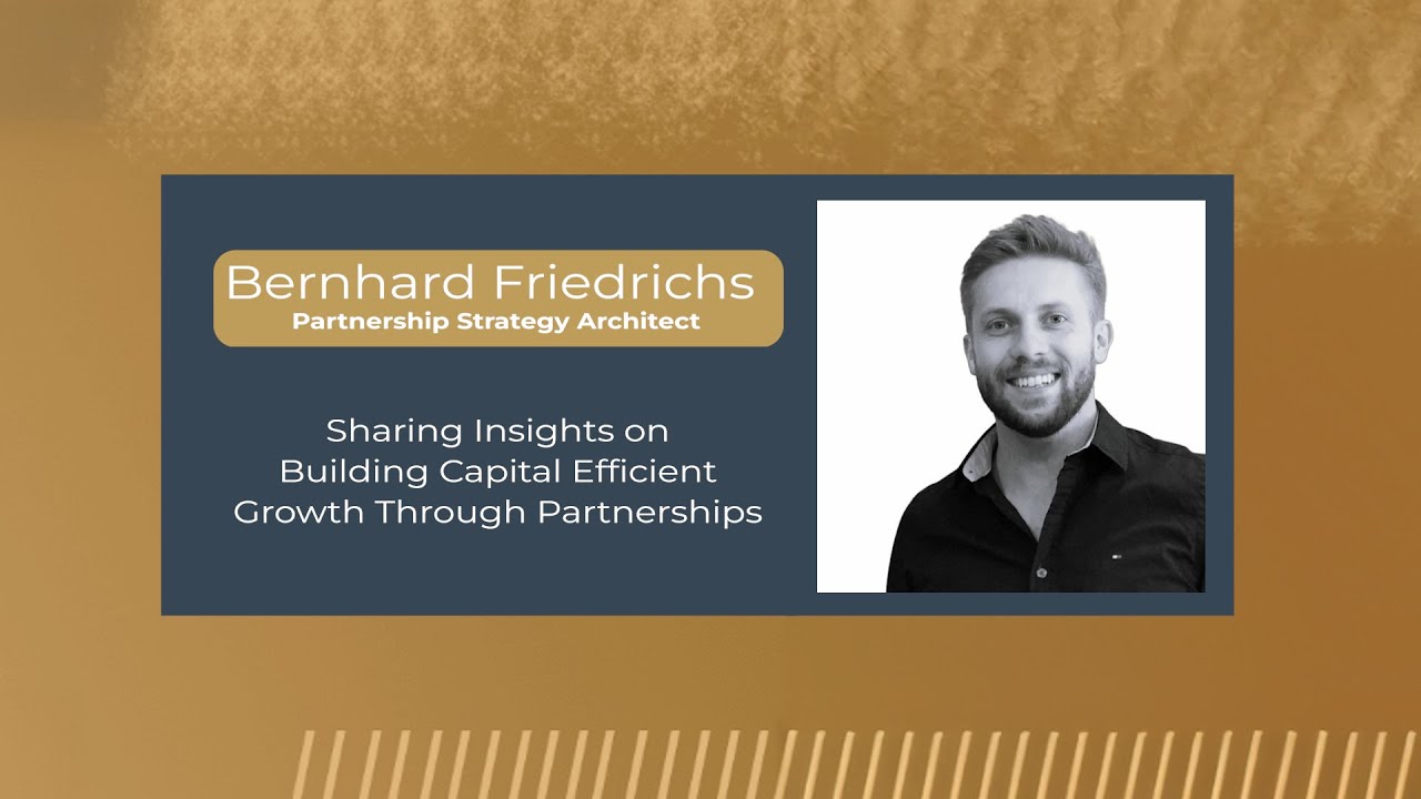 First Principles of Partnership: Expert Bernhard Friedrichs