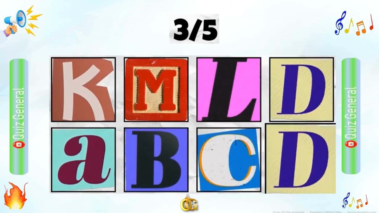 Say The Letters On Beat 🔥 | Levels 1–3 (Easy Medium Hard Rhythm Challenge)