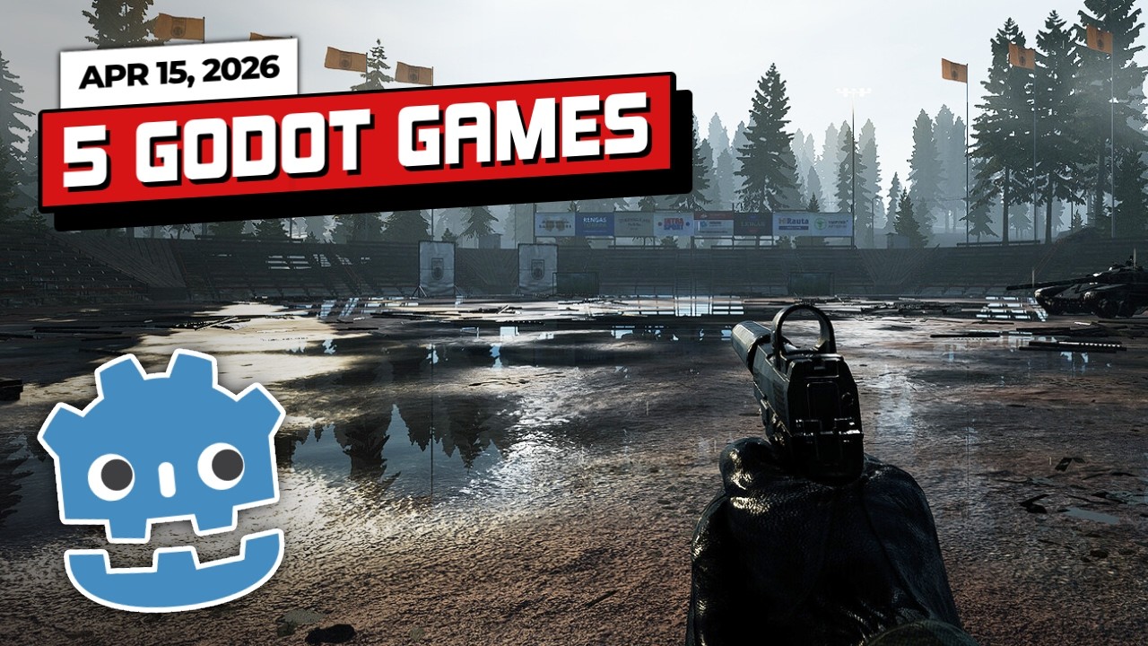 5 Games Made in Godot To Inspire You (04/15/26)