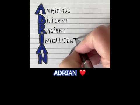 Meaning of the name ADRIAN #meaning #name #adrian