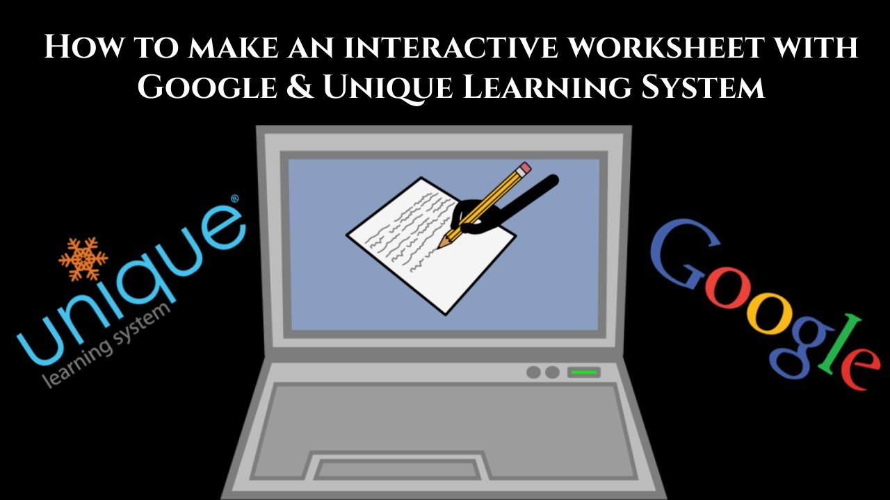How to Make an Interactive Worksheet | Unique Learning System | Google Slides