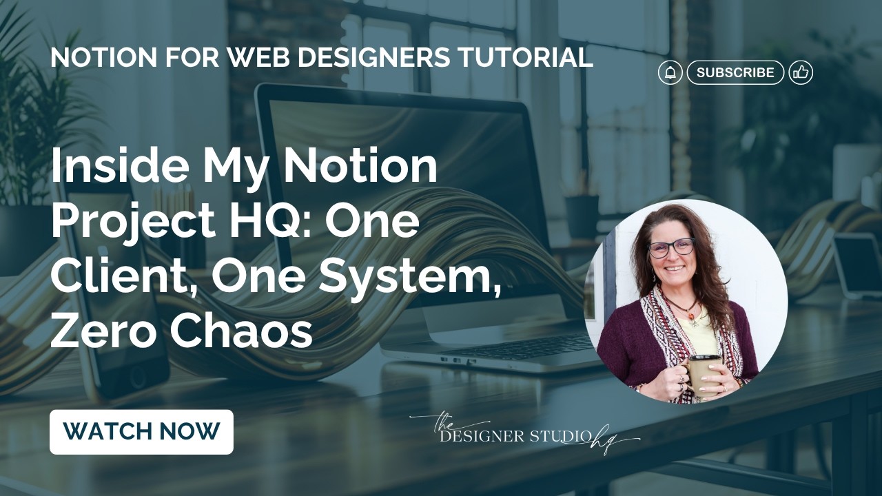 Inside My Notion Project HQ  One Client, One System, Zero Chaos