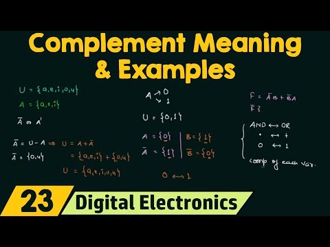 Complement Meaning and Examples