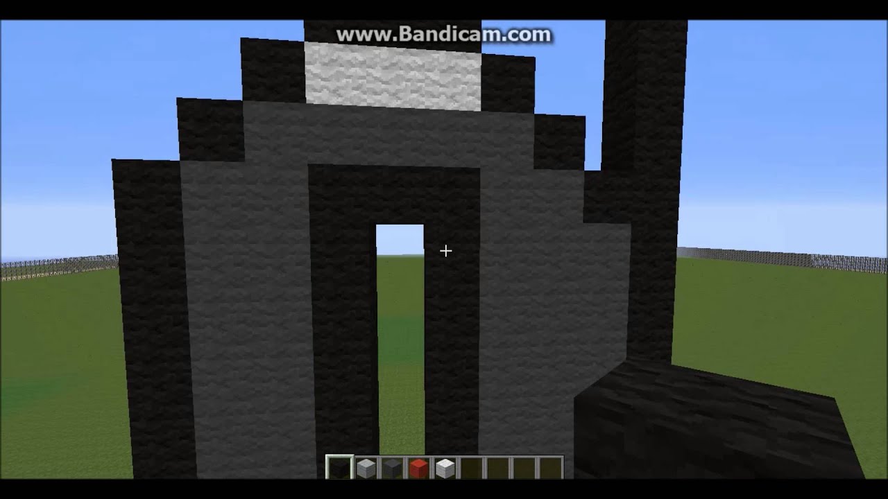 Minecraft: Pixelart #1 Slenderman!