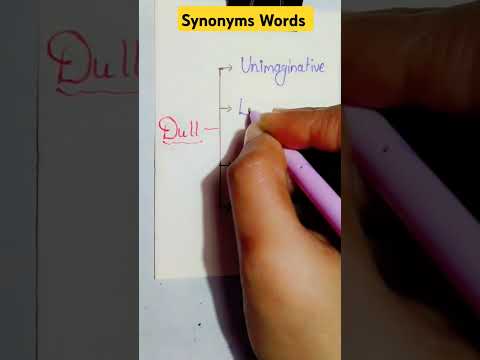 Synonyms Words | Competitive Exams | Dull |#shorts #shortsfeed #synonyms #ytshorts #english #grammar