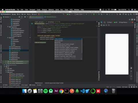 Learn Firebase Android Tutorial 36 Instagram Like App using Firebase Part 28 Followers Activity ...