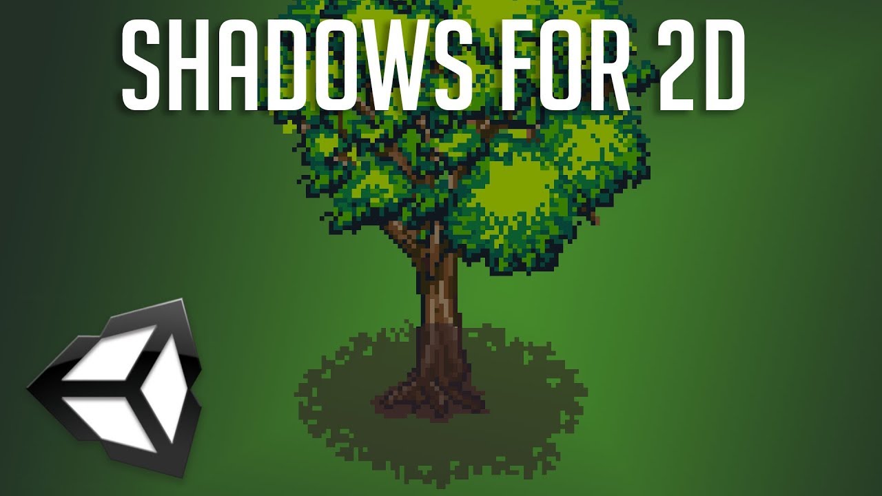 How to Create Shadows for 2D Game Sprite Images | Unity 2018 Tutorial