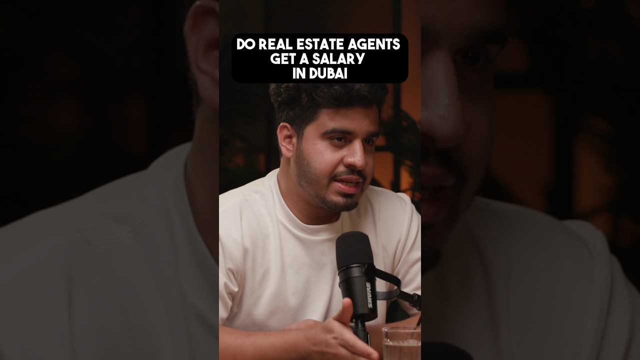 HOW MUCH SALARY DO REAL ESTATE AGENTS GET IN DUBAI? #tahirmajithia #realestate #realtor #dubaiagents