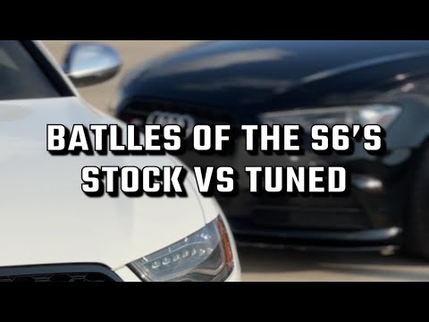 Stock S6 vs Tuned S6 (Integrated Engineering E85)