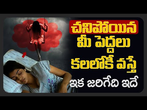 చనిపోయిన మీ పెద్దలు కలలోకీ వస్తే ? what happens if you DREAM About DEAD ADULTS | DREAM PREDICTION