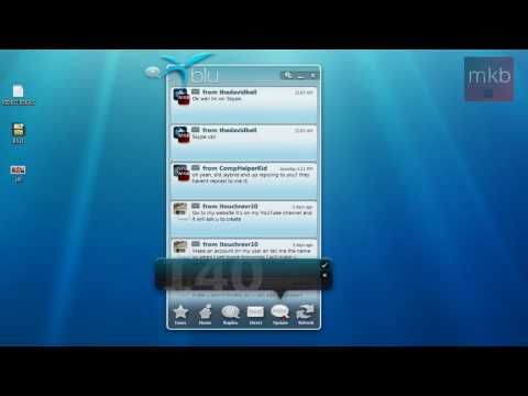 Blu - Twitter Client for Windows [HD Installation]