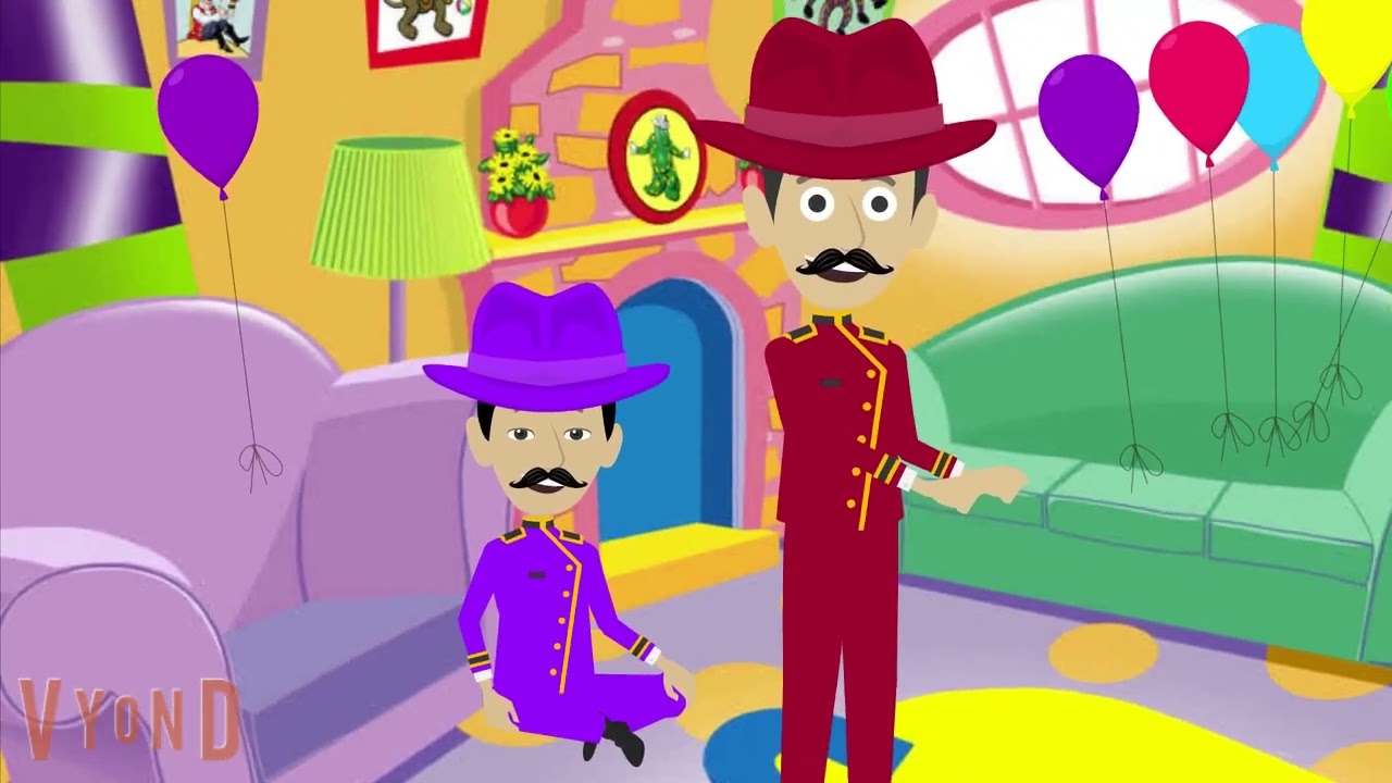 The Mariachi Wiggles - Wiggly Fiesta (Wiggly Animation, 2006) (FANMADE)