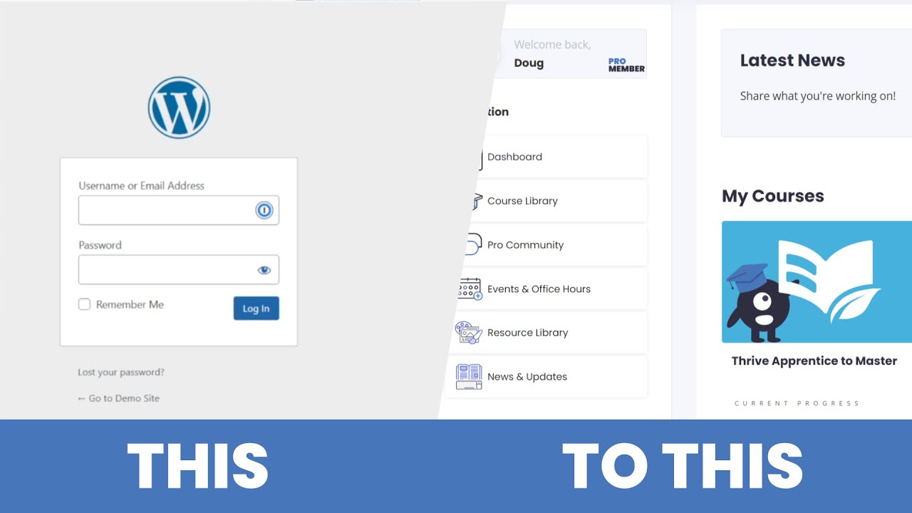 3 Great Custom Login Experiences Using Thrive Suite