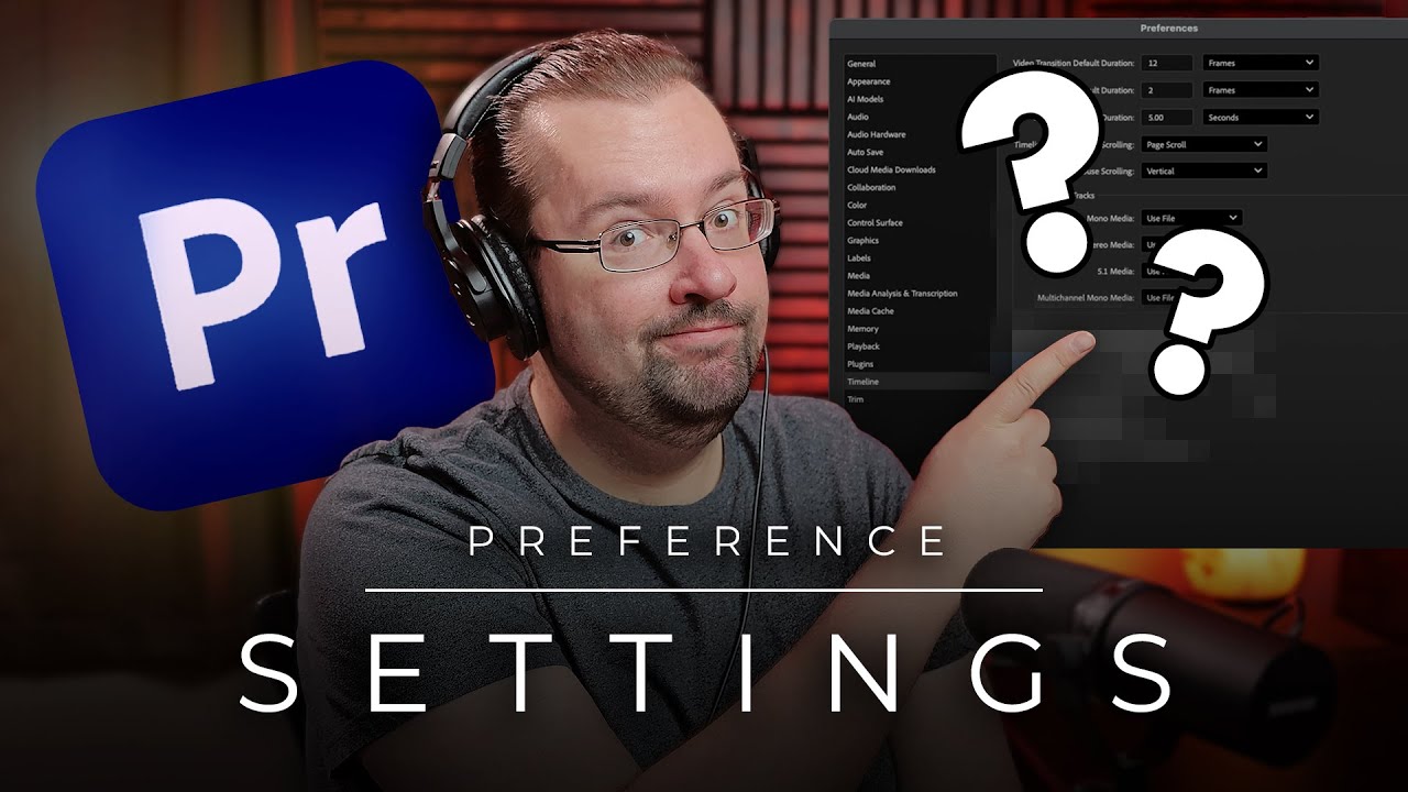 Premiere Pro Preference Settings You NEED TO CHANGE In 2026