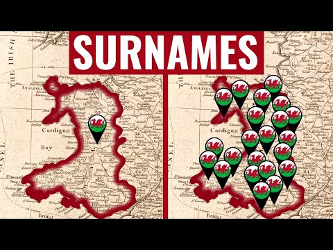 Where in Wales Does Your SURNAME Come From?
