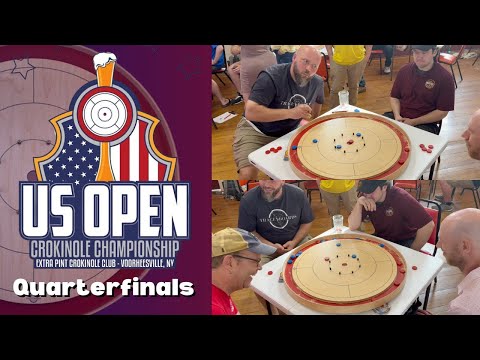 2025 US Open Crokinole Championship Quarterfinals Canadian Cueballs VS Reid and Darin