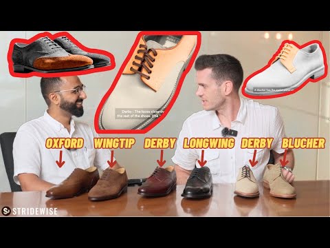 Oxford or Derby? 5 Types of Business Casual Shoes Men Should Know