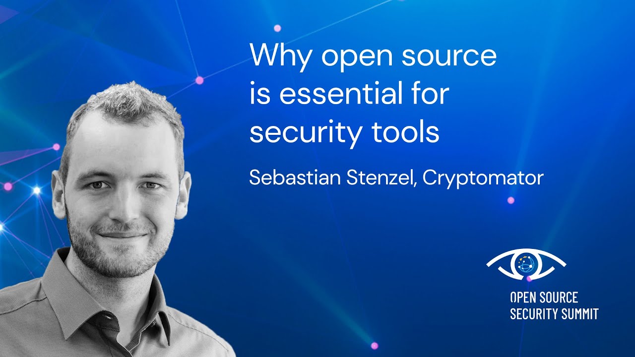 Sebastian Stenzel, Cryptomator: Open Source Security Summit 2022