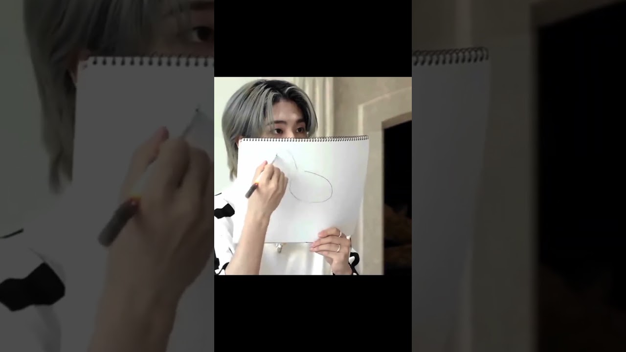 Han is indeed an all rounder. He's good at drawing too #straykids #skz #han #hanjisung #s_class
