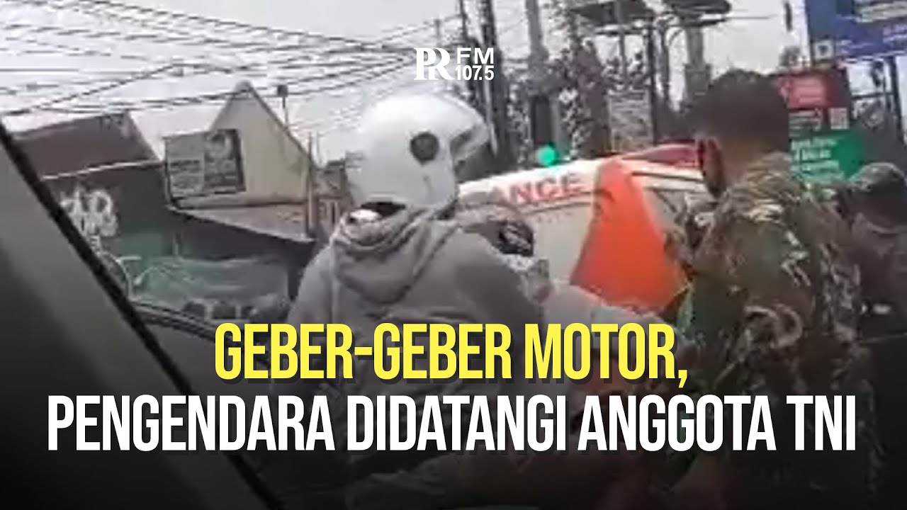 Sengaja Geber-geber Motor di Lampu Merah, Pengendara Motor ini Dapat Tindakan Begini dari ...