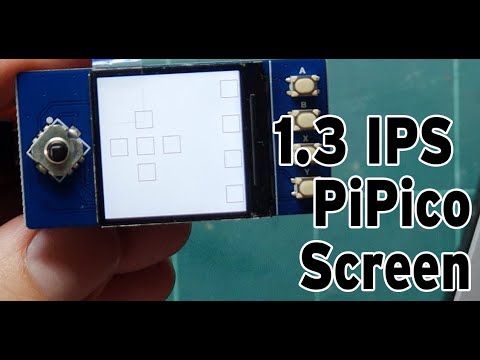 WaveShare 1.3" IPS LCD Screen first looks