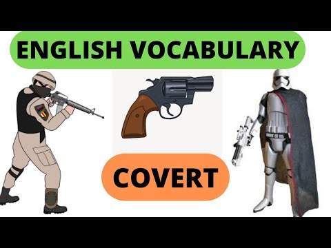 Covert meaning in Hindi | Covert Meaning | English vocabulary words with meaning #vocab #vocabulary
