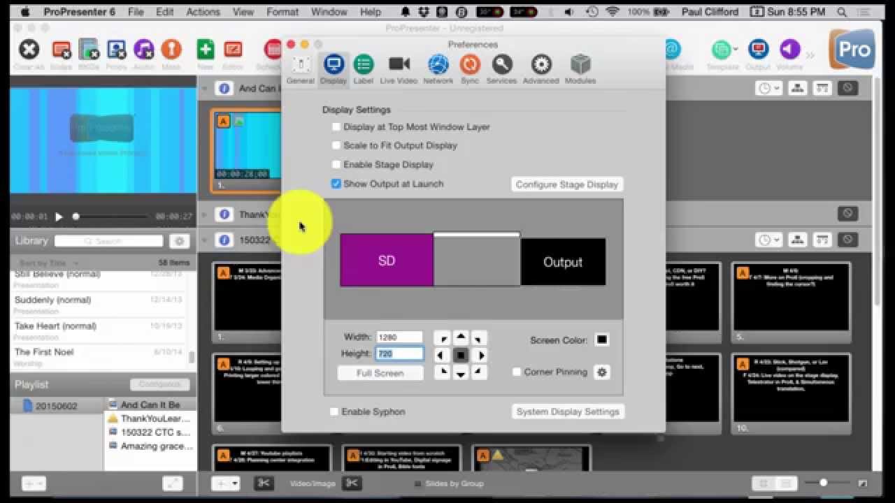 ProPresenter 6 Tutorial: How to Enable Multiple Monitors