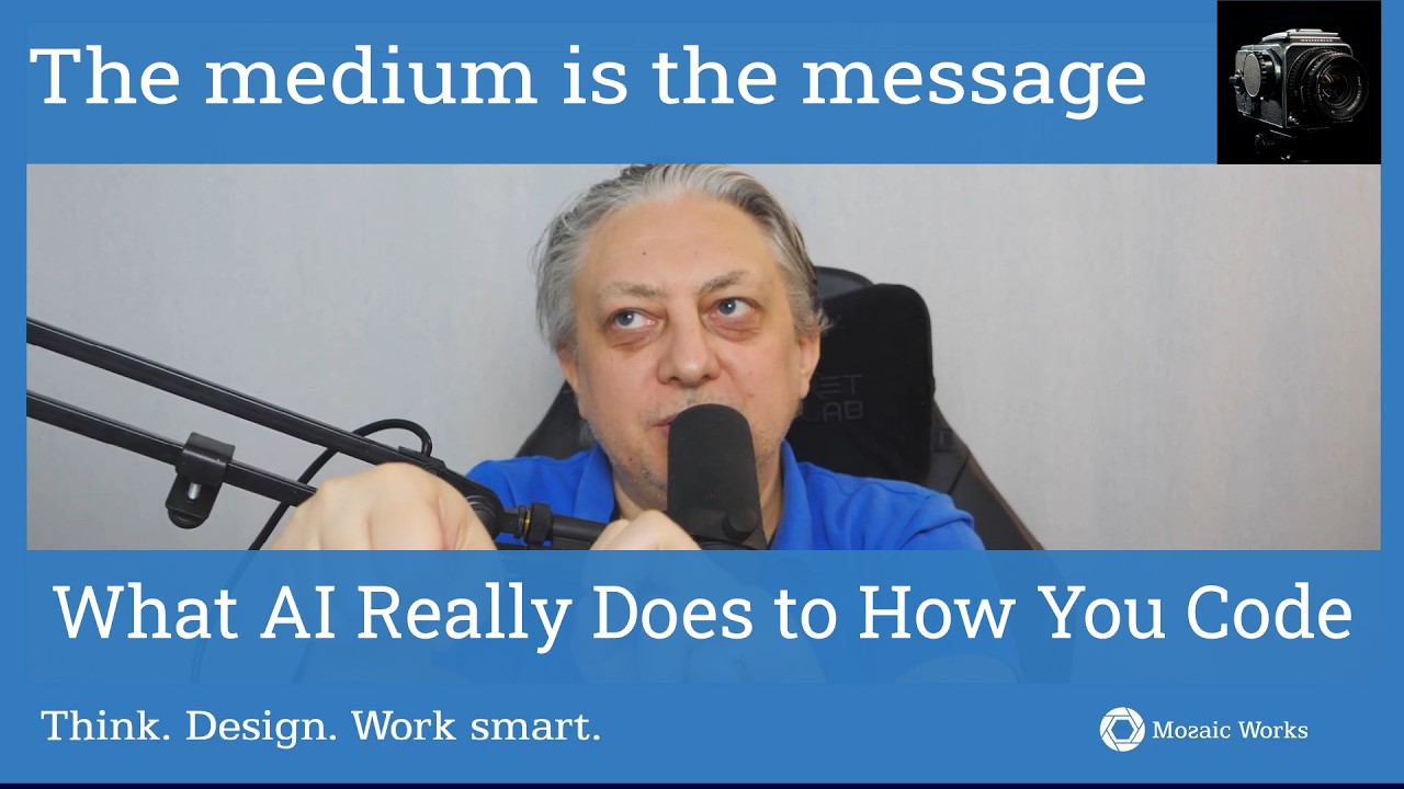 The Medium is the Message: What AI Really Does to How You Code